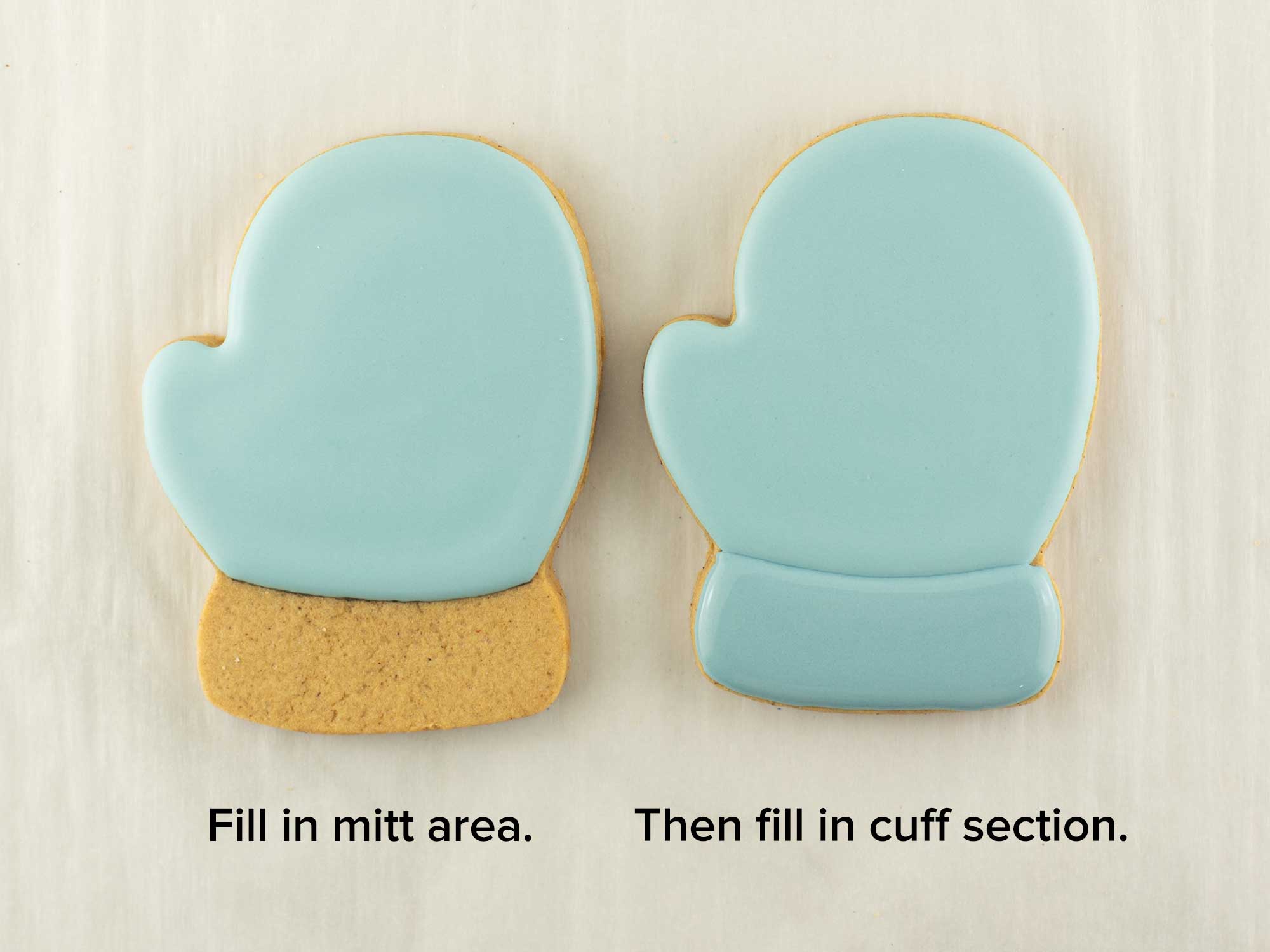 Decorate a Polar Bear Cookie Set for Christmas