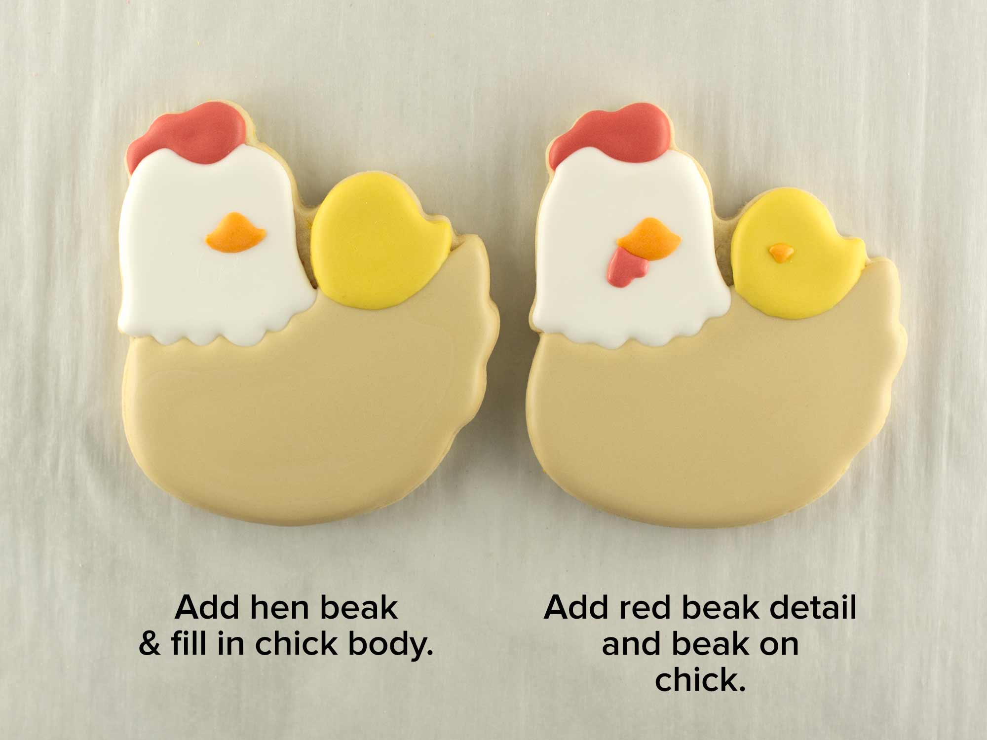 Decorate a Mama Hen Cookie Set for Mother's Day