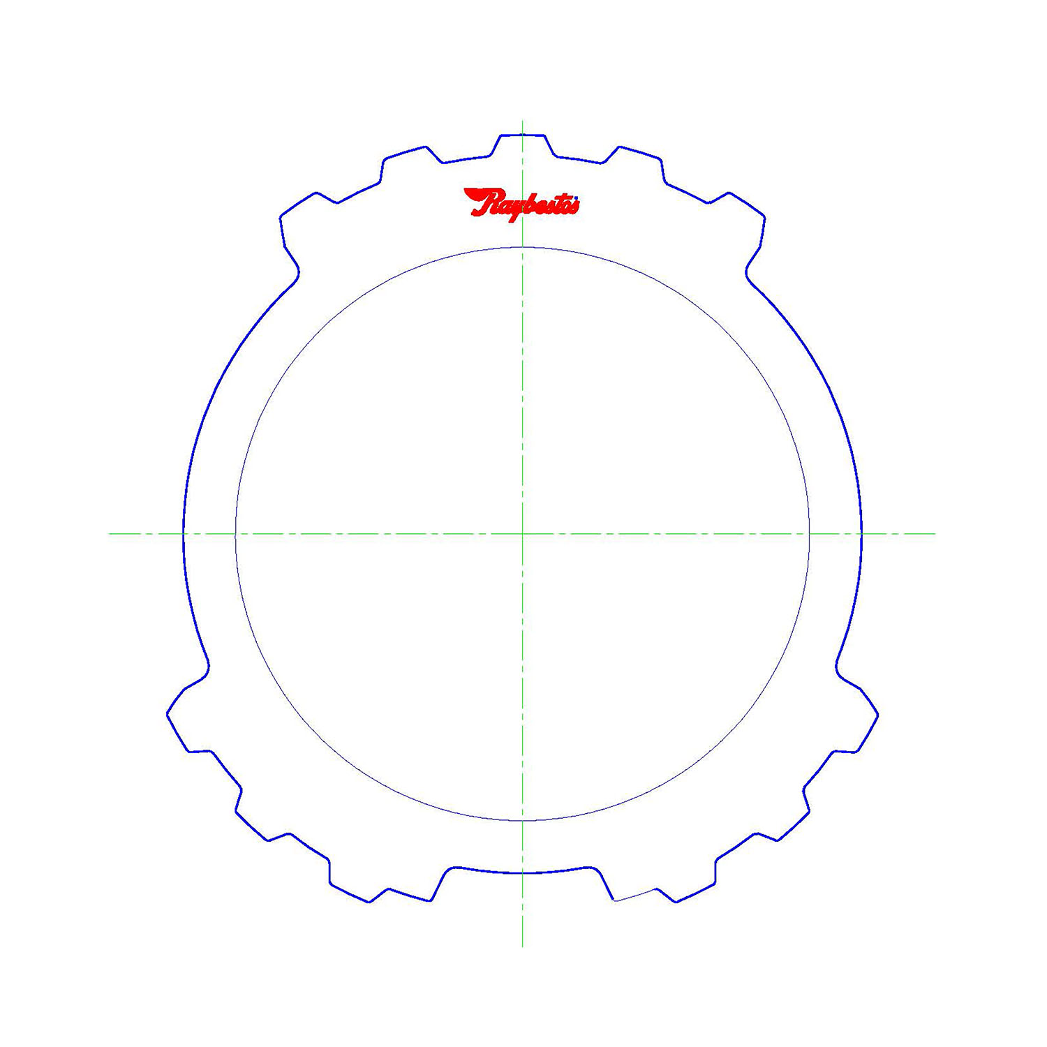 F23Z-7B442-B - ATX Reverse (Small ID) Steel Clutch Plate