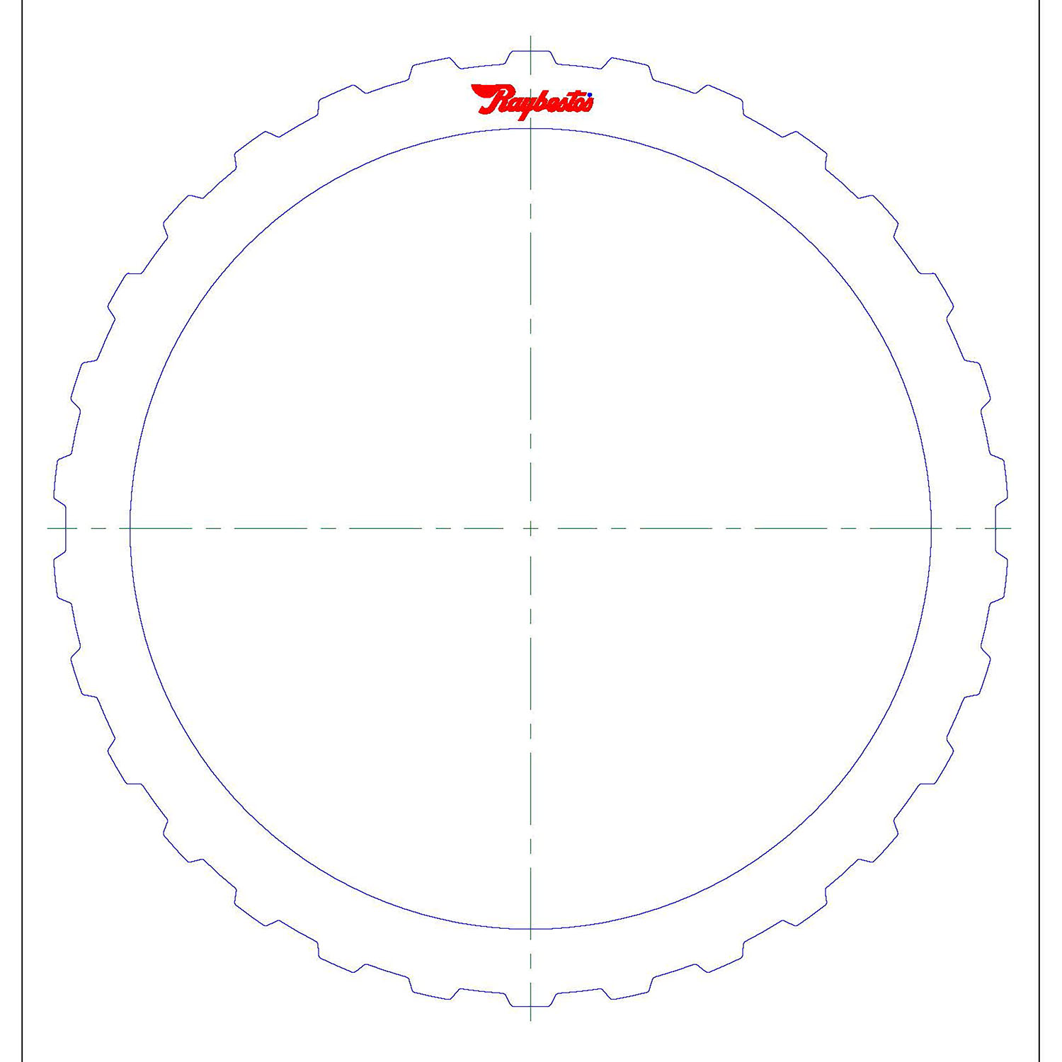 1058-370-072 - 4HP14, 4HP18, 4HP18FLE, 4HP20 B E Steel Clutch Plate