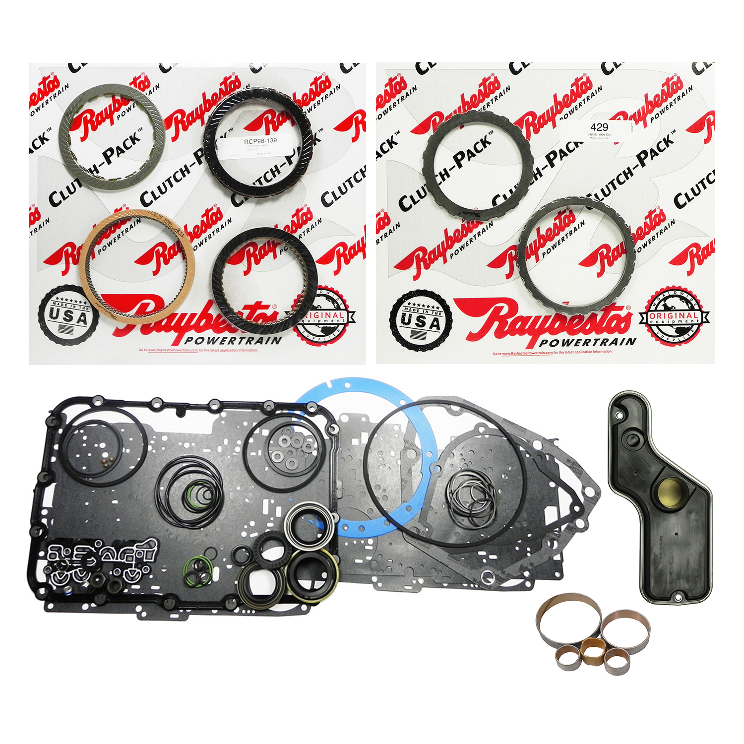 FORD 5R55S/5R55W Super Rebuild Kit | Raybestos Powertrain