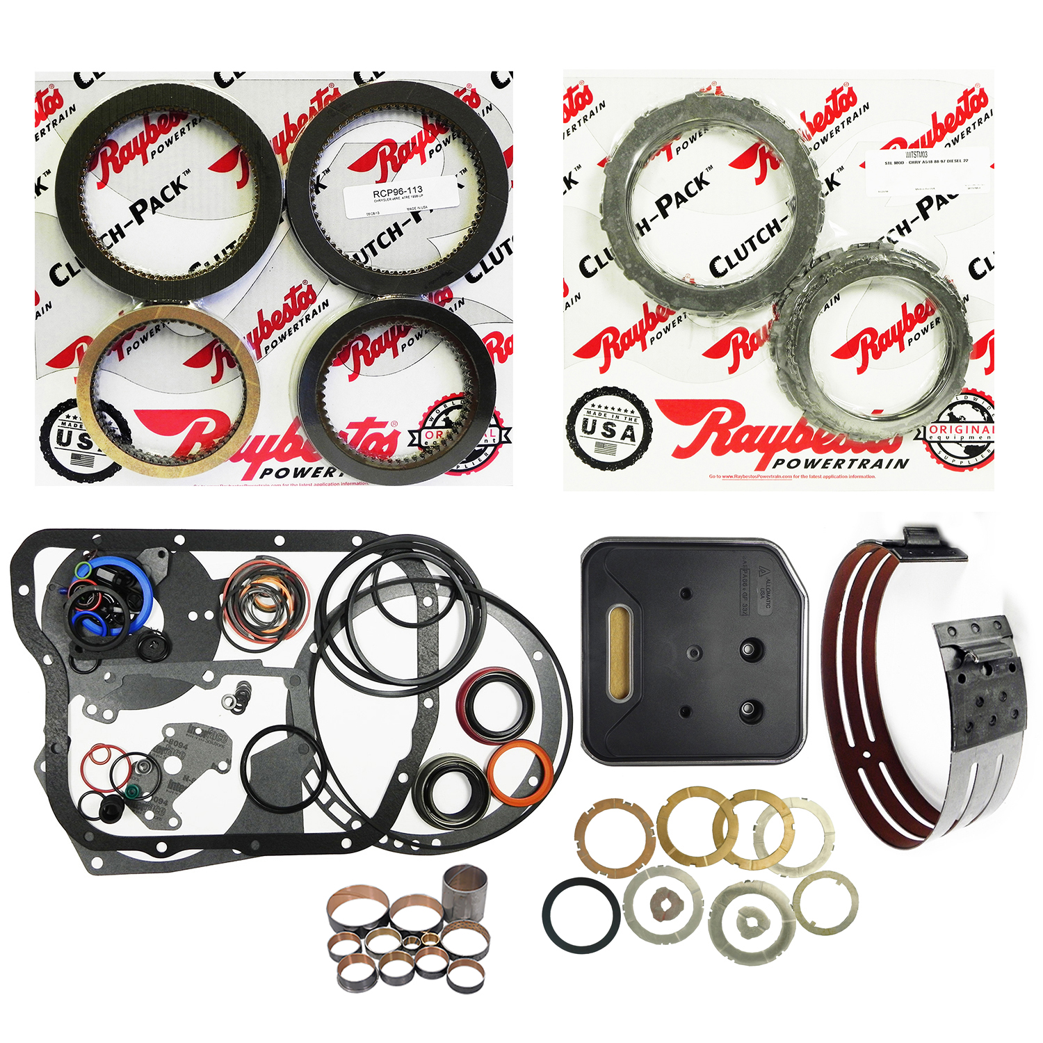 CHRYSLER A518/A618 Super Rebuild Kit | Raybestos Powertrain