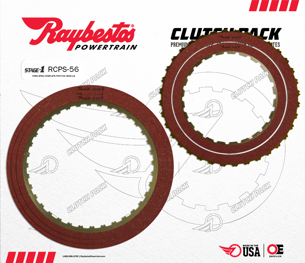 FORD 6F55 Stage-1 Friction Clutch Pack | Raybestos Powertrain