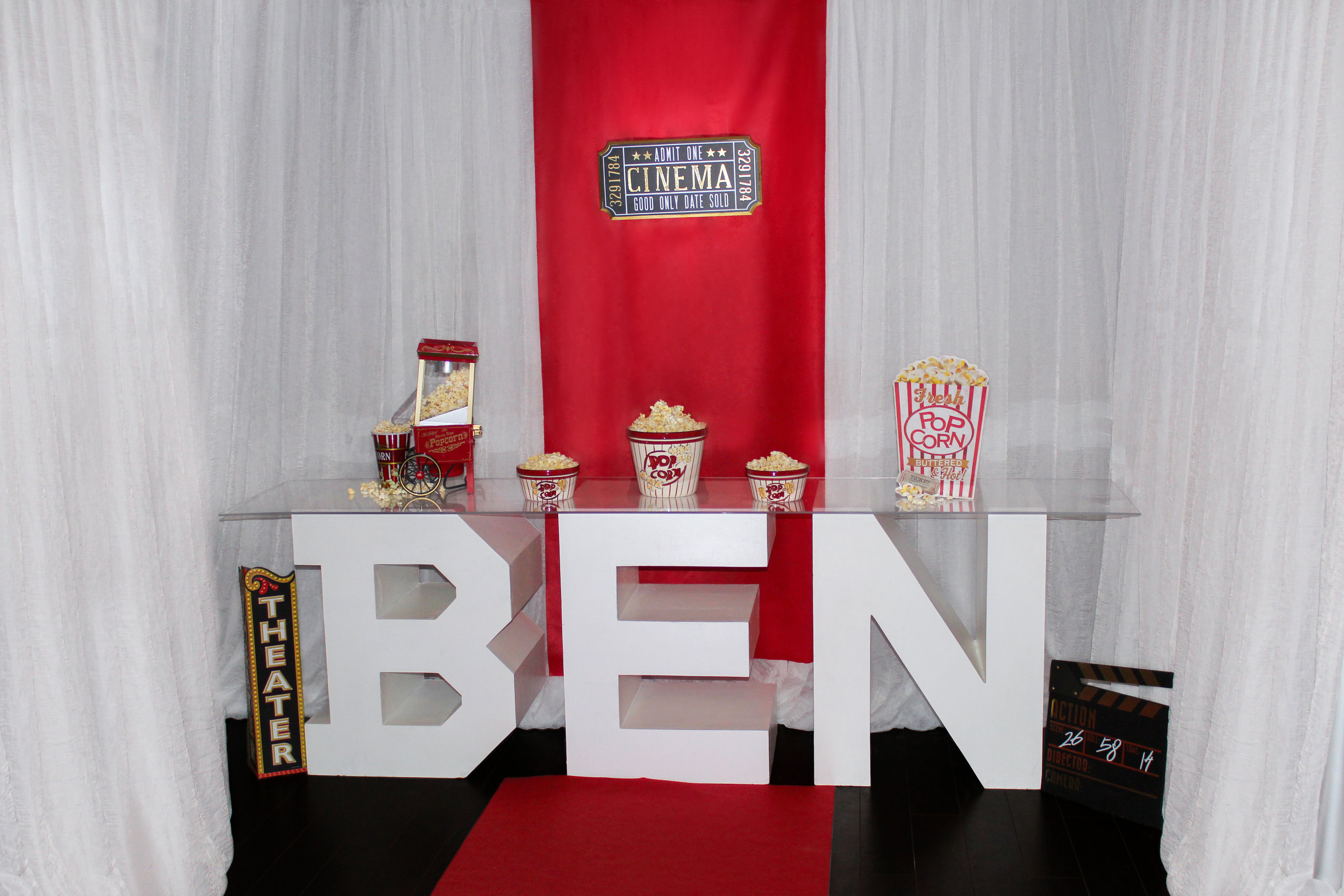 Marquee Lettering - Lettering Tables