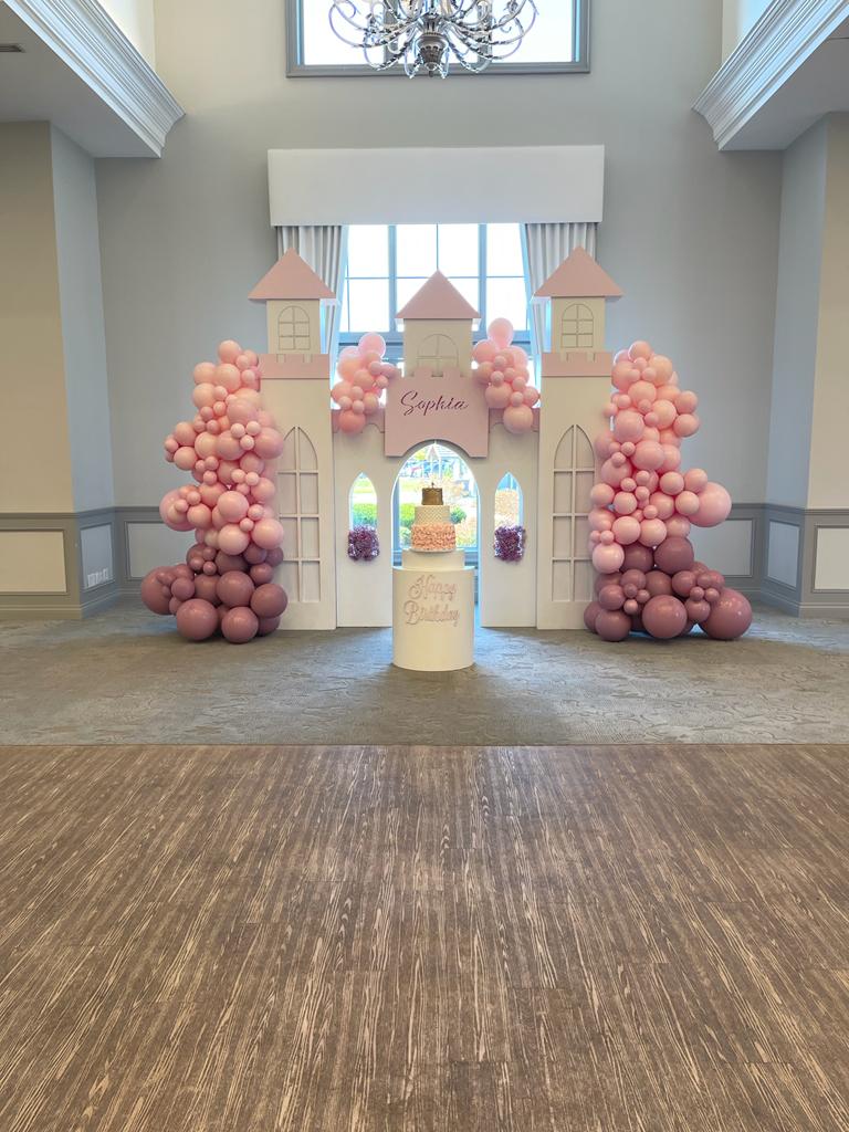 Royal Pink Castle Prop