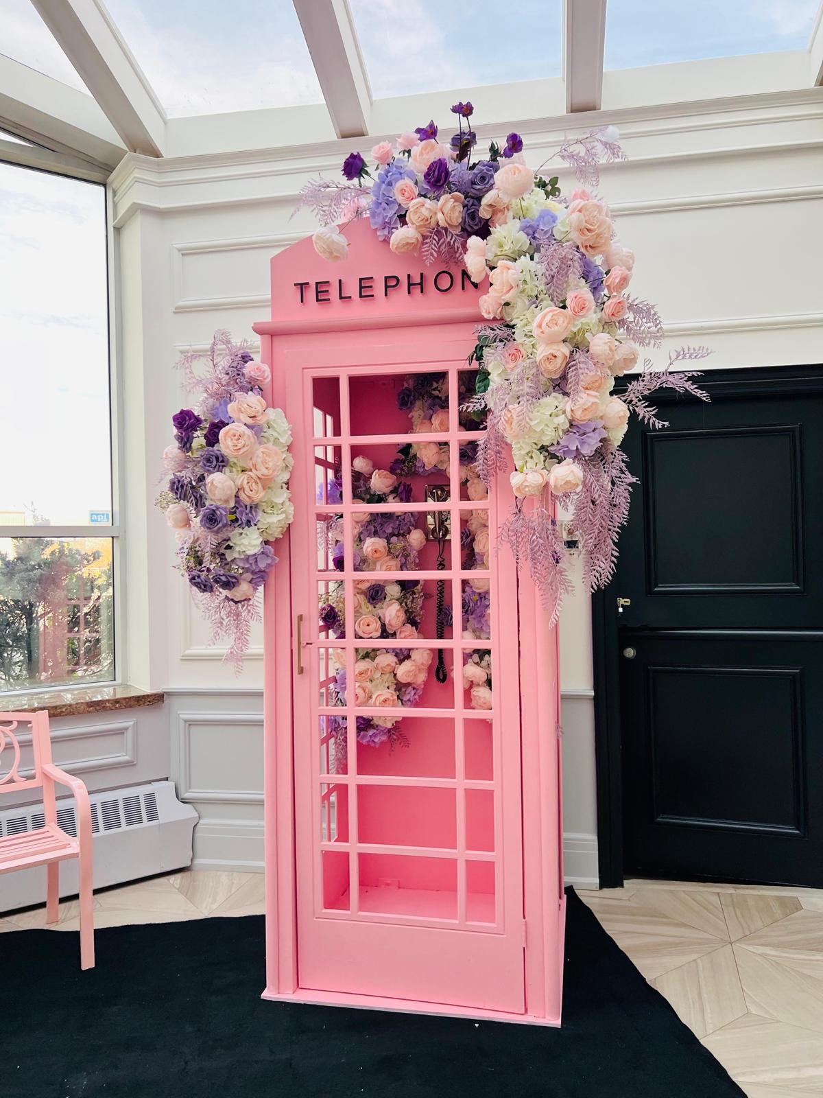 Pink Phone Booth Combo