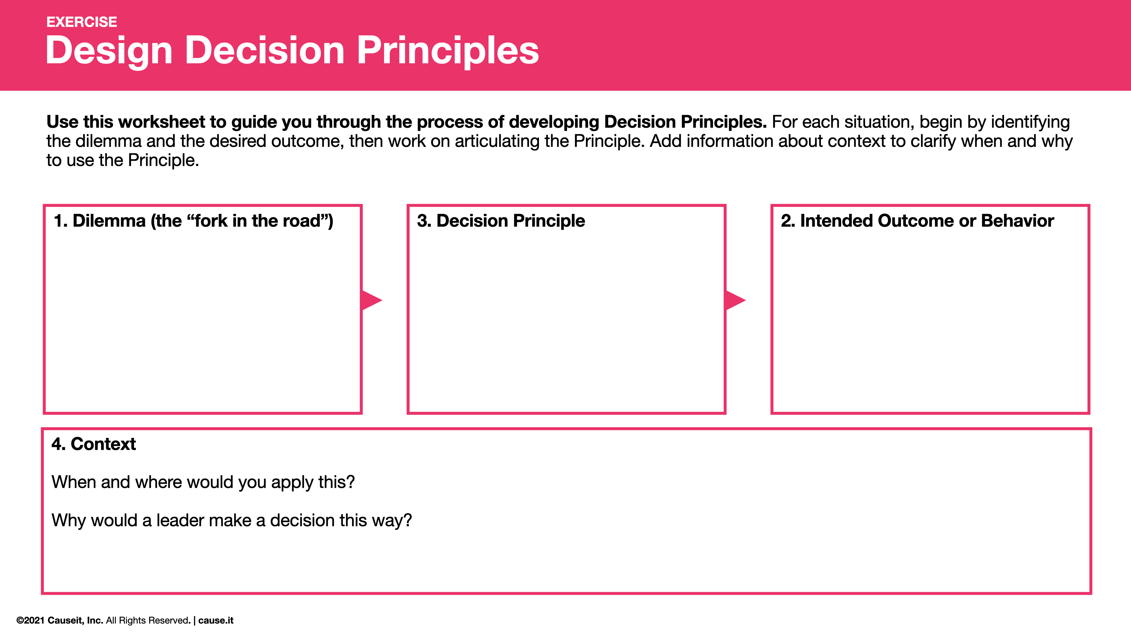 Design & Use Principles | Principles Guidebook