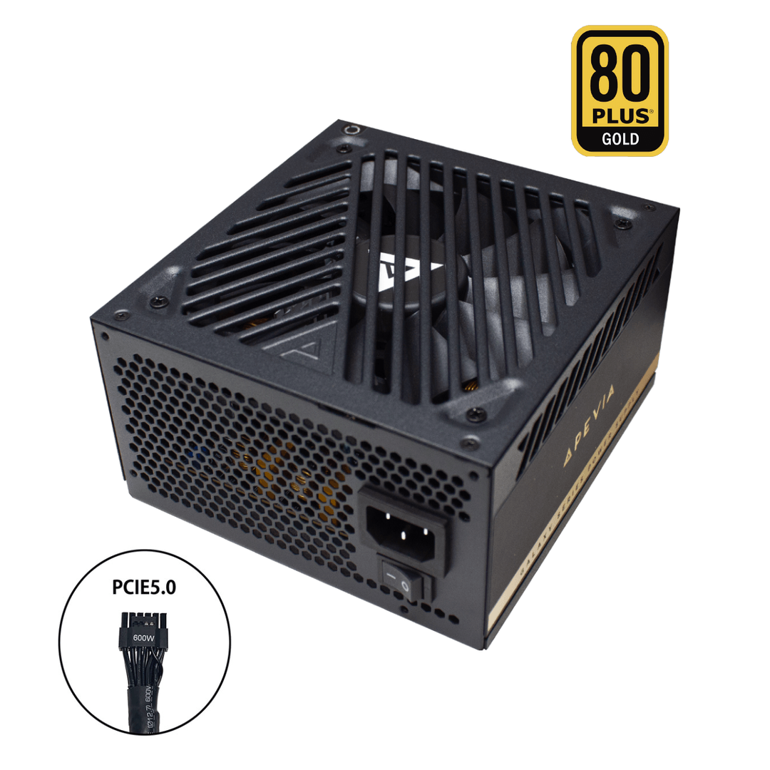 Apevia | ATX-GX850W ATX 3.0 + PCIE 5.0 | 800W+ | Power Supply