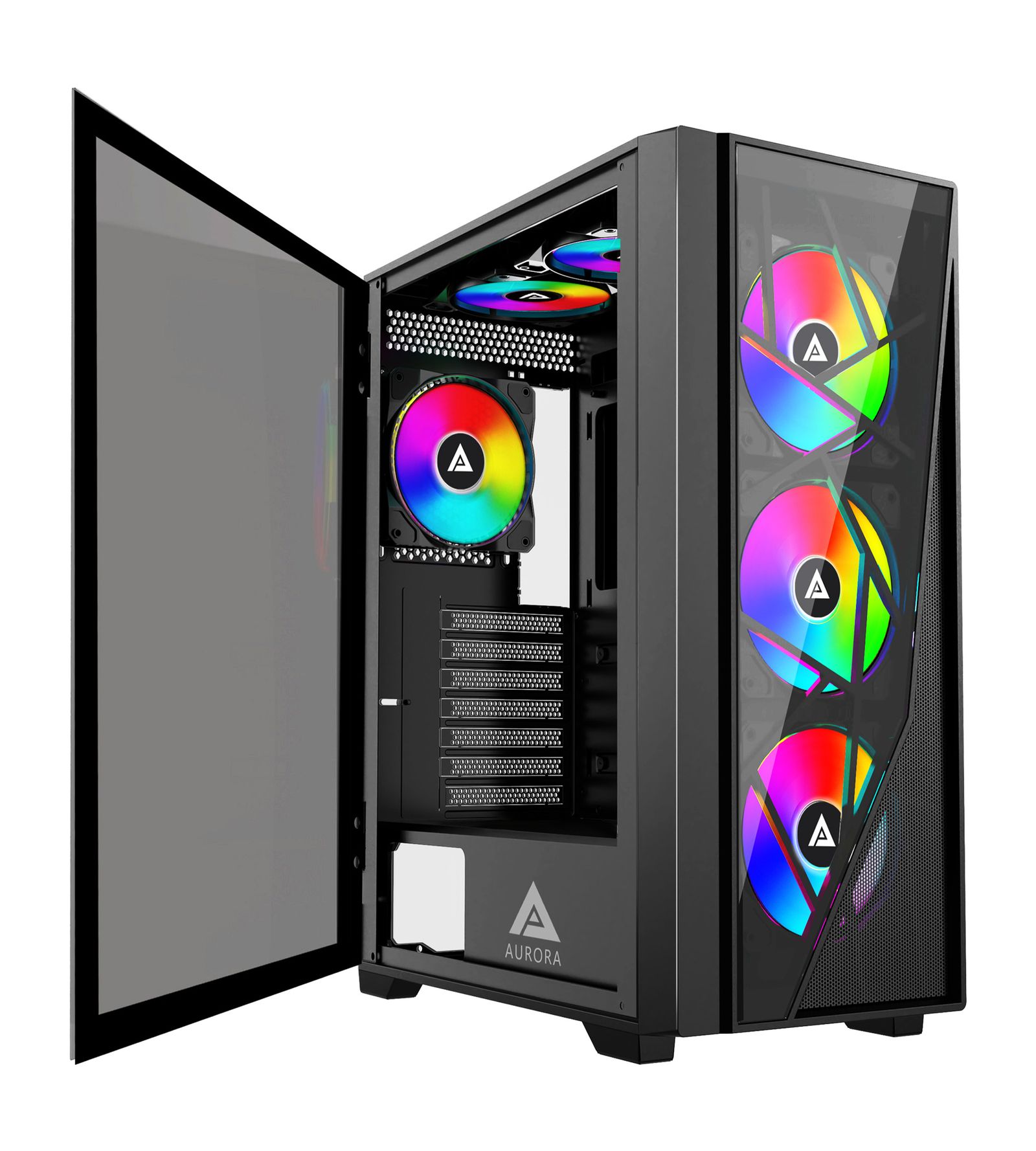 Apevia | Aurora-BK | MID TOWER | Chassis