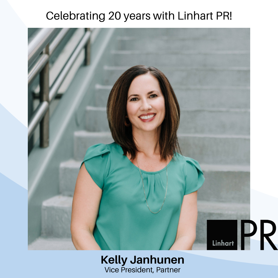 Linhart Public Relations Celebrates Kelly Janhunen's 20th Anniversary ...