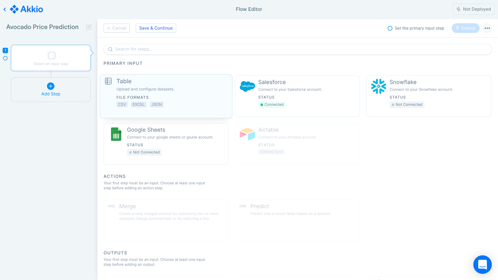 Forecasting Applications | No-Code AI - Akkio