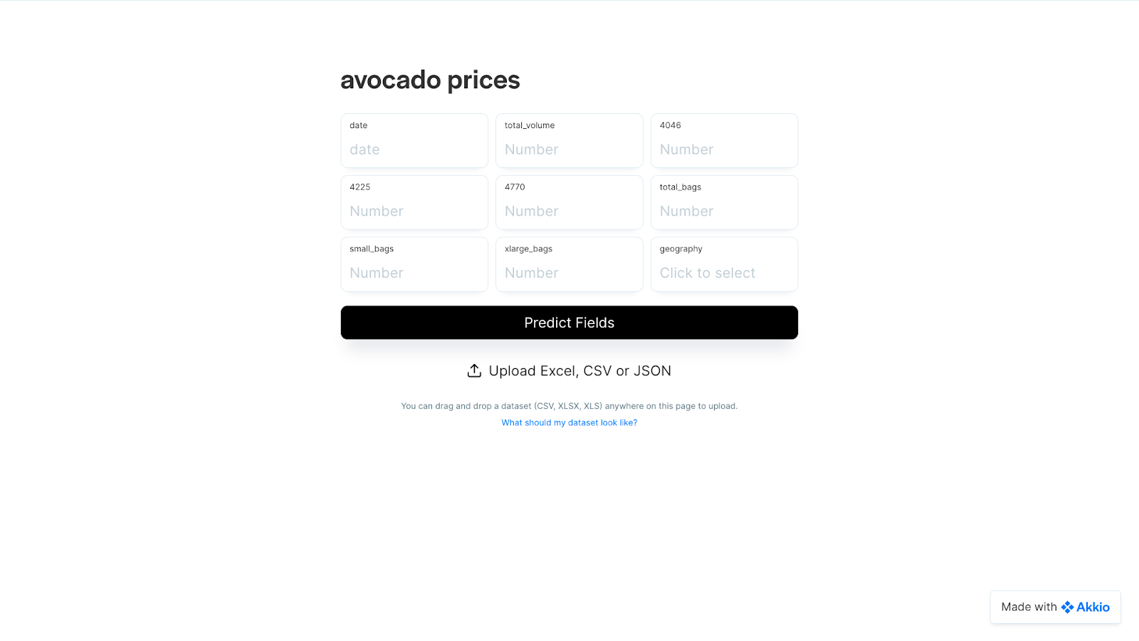 Forecasting Applications | No-Code AI - Akkio