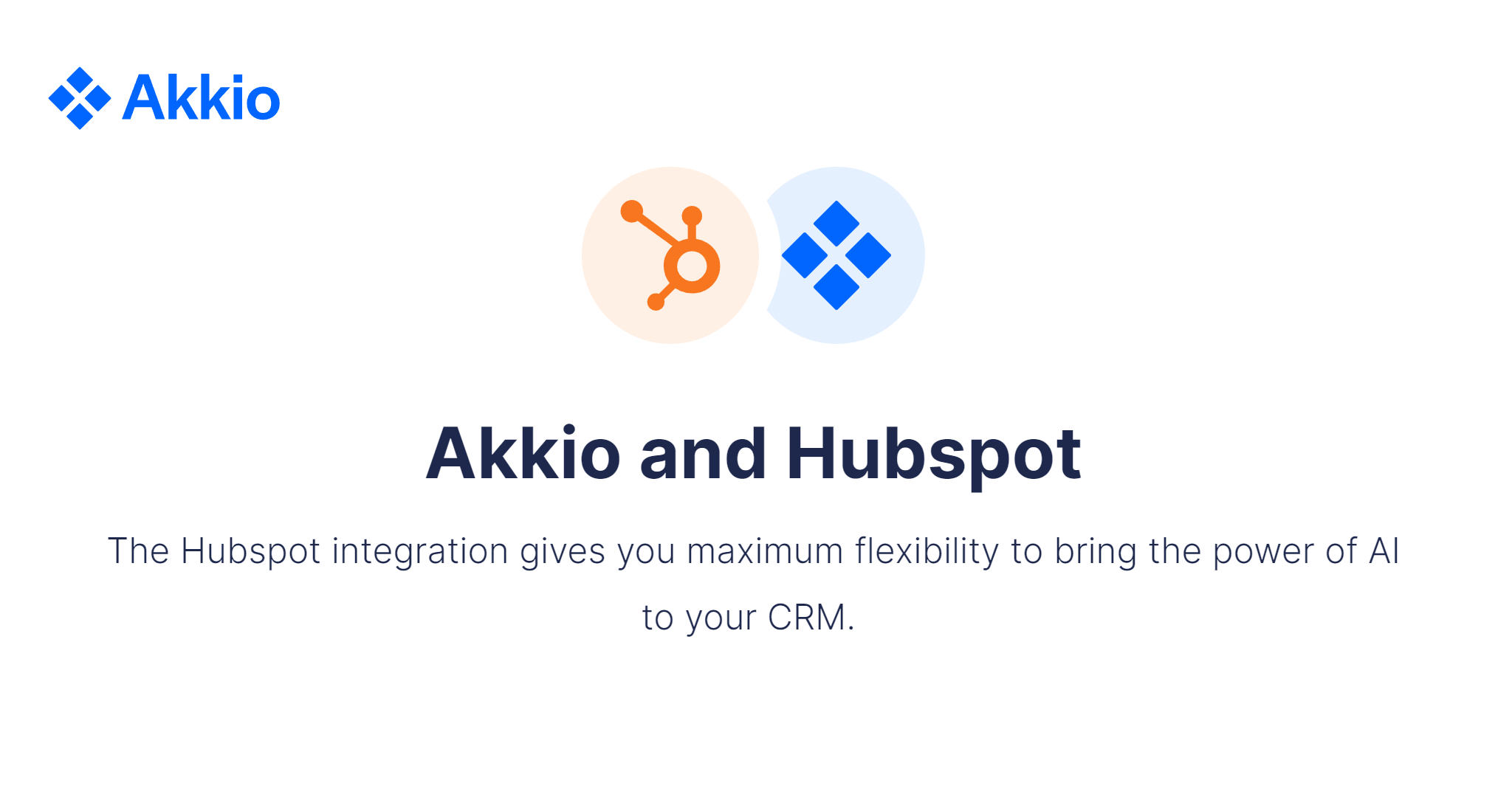 Akkio and Hubspot Integration