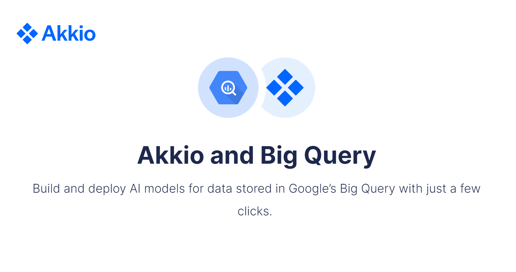 Akkio and Big Query Integration
