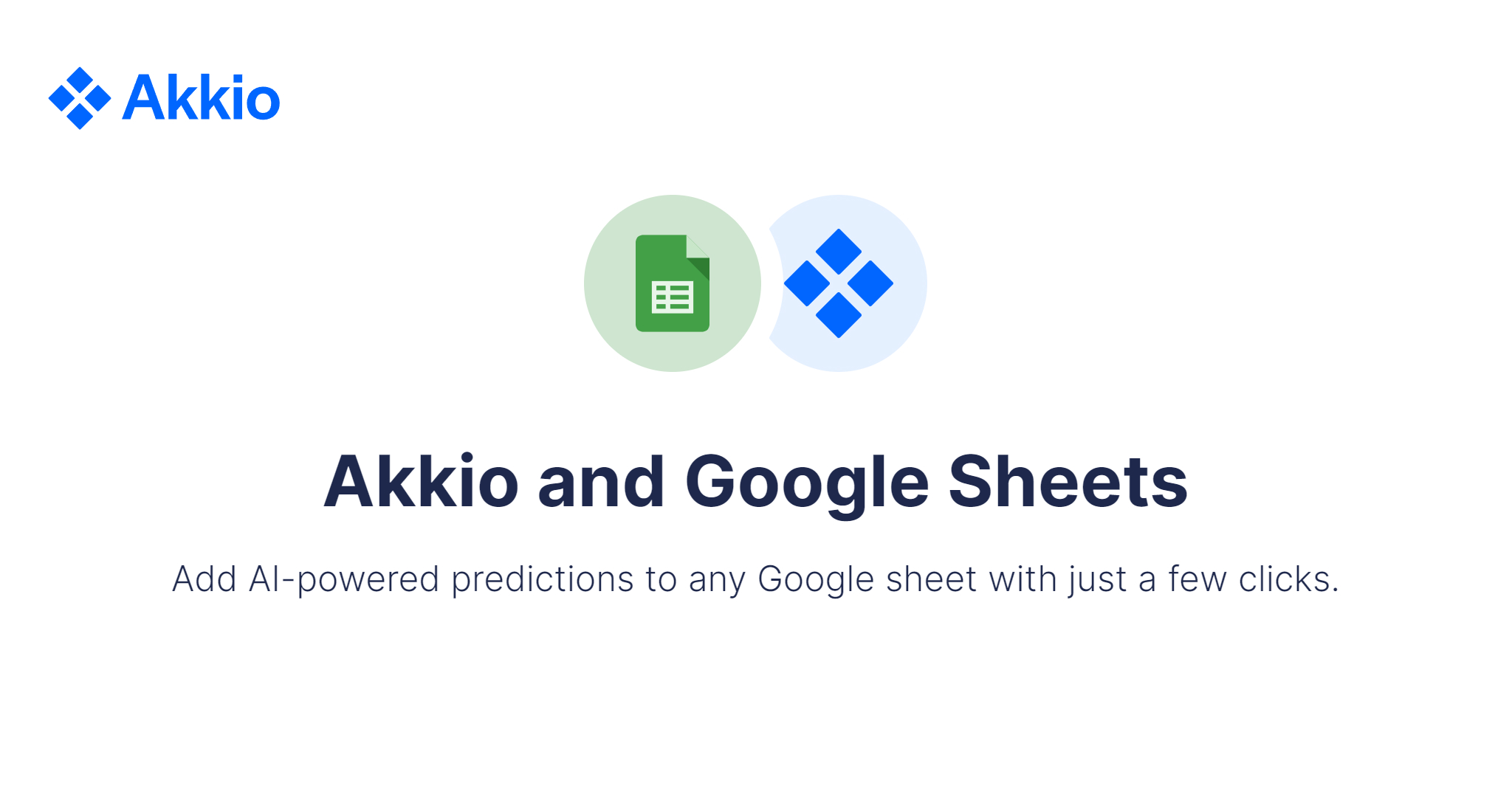 Akkio and Google Sheets Integration
