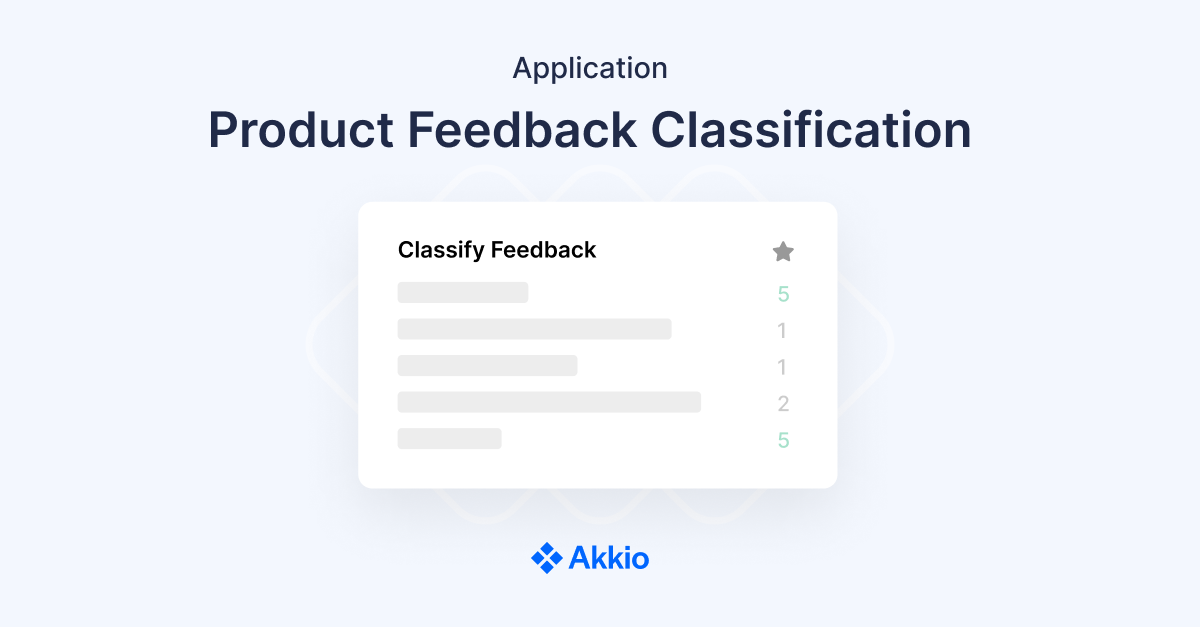 Product Feedback Classification Applications | No-Code AI - Akkio