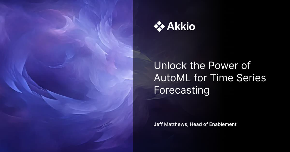 Unlock The Power Of Automl For Time Series Forecasting