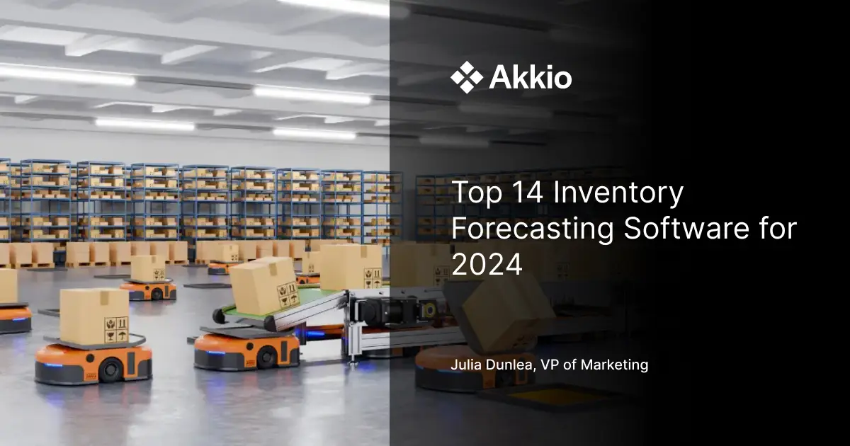 Top 13 Inventory Forecasting Software for 2024