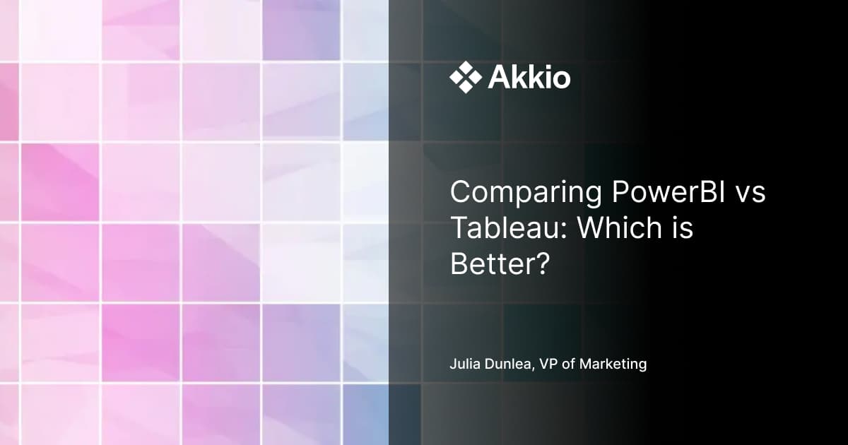 Comparing PowerBI vs Tableau: Which is Better?