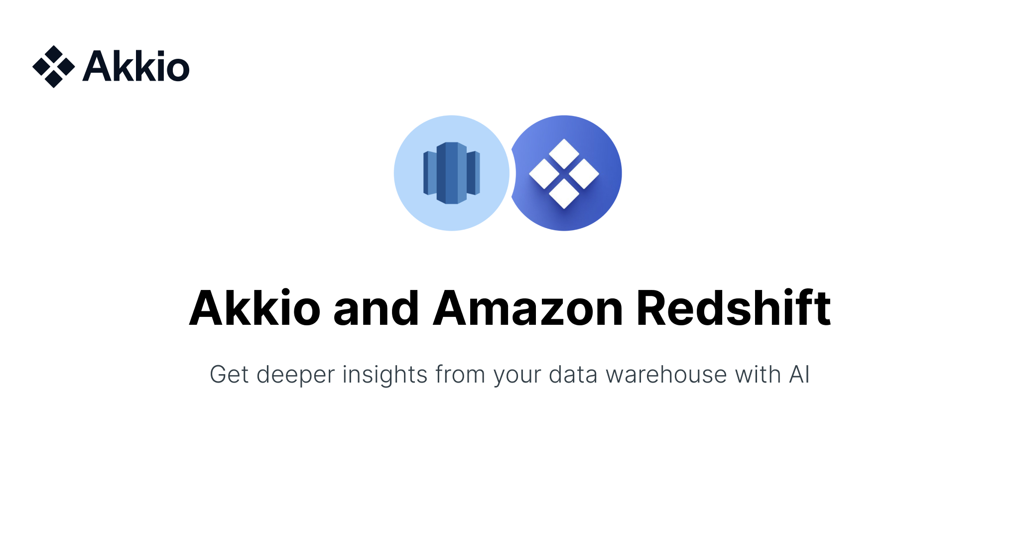 Akkio and Amazon Redshift Integration