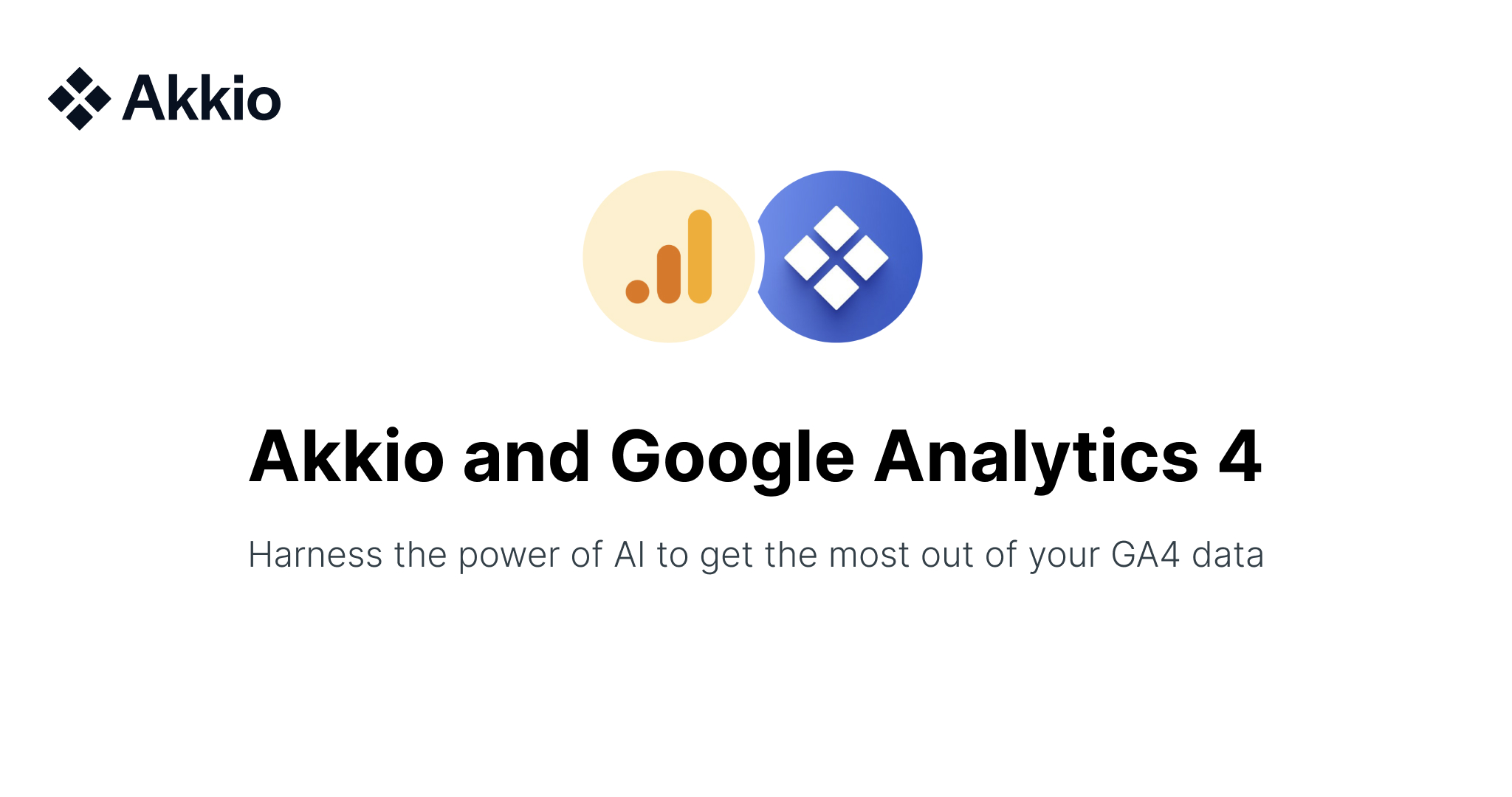 Akkio and Google Analytics 4 Integration