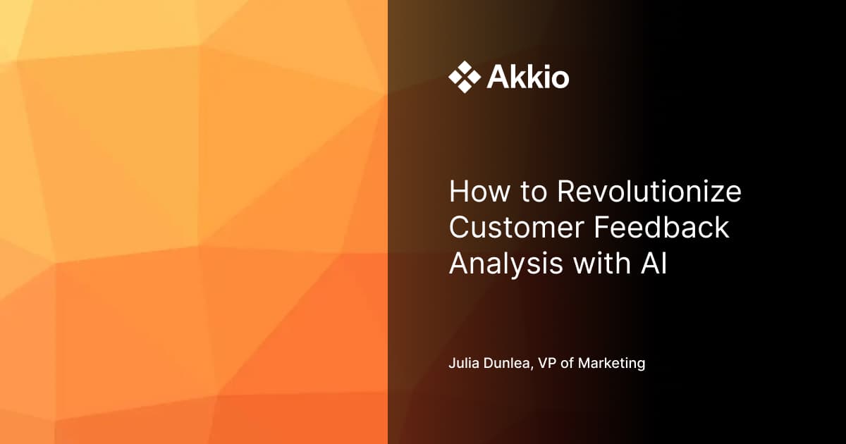 How to Revolutionize Customer Feedback Analysis with AI