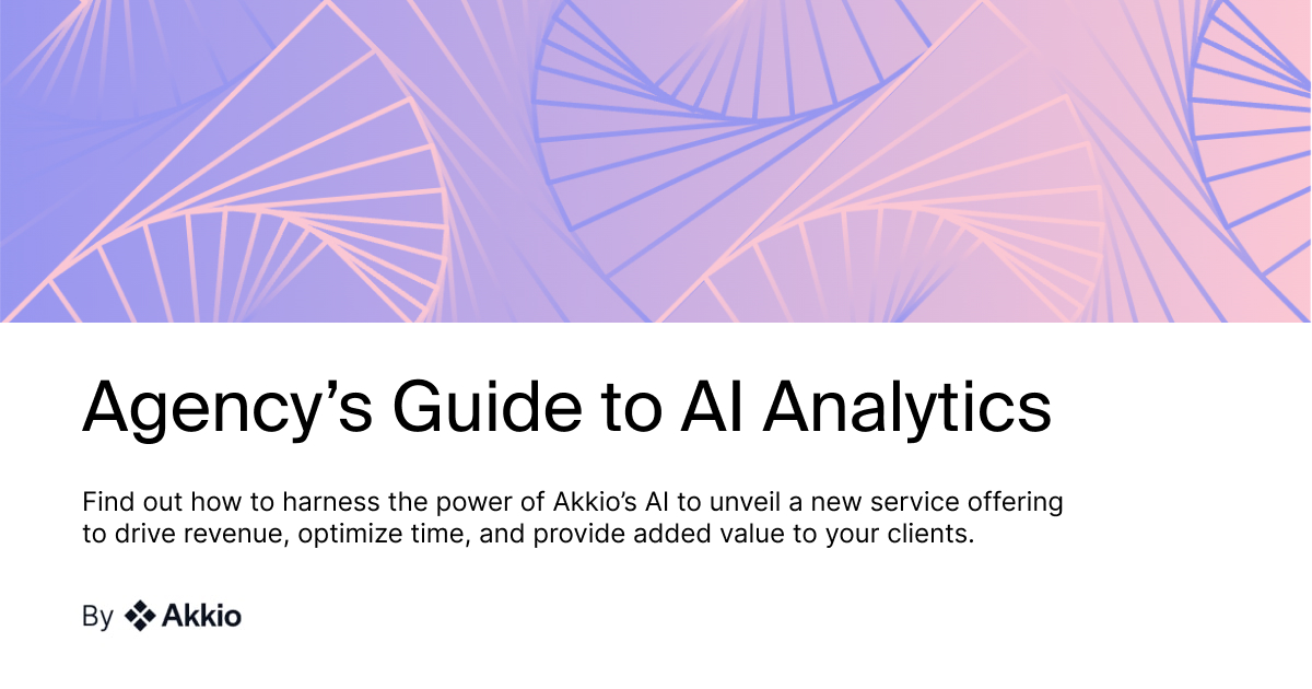 Agency’s Guide to AI Analytics
