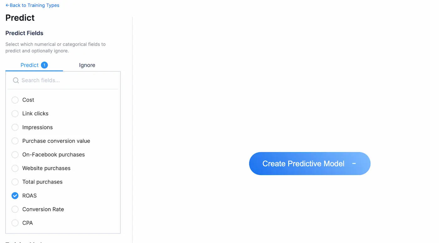 Custom Ad Creative Predictive Model to Increase ROAS Applications | No-Code AI - Akkio