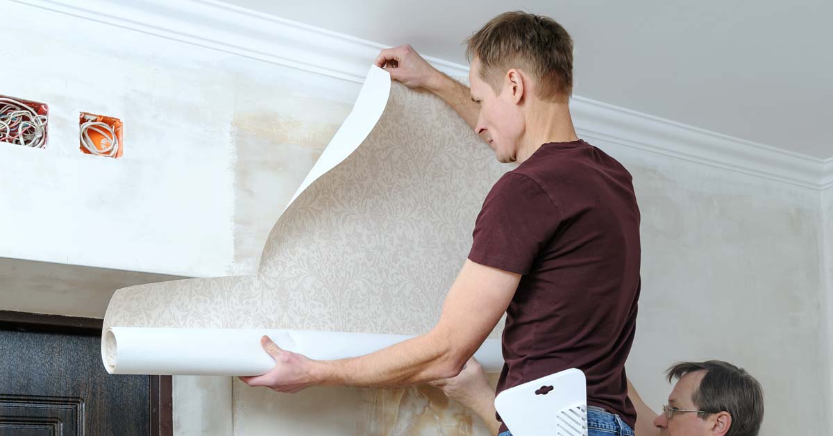 How To Wallpaper (A Step-by-Step Guide) | Retire Fearless