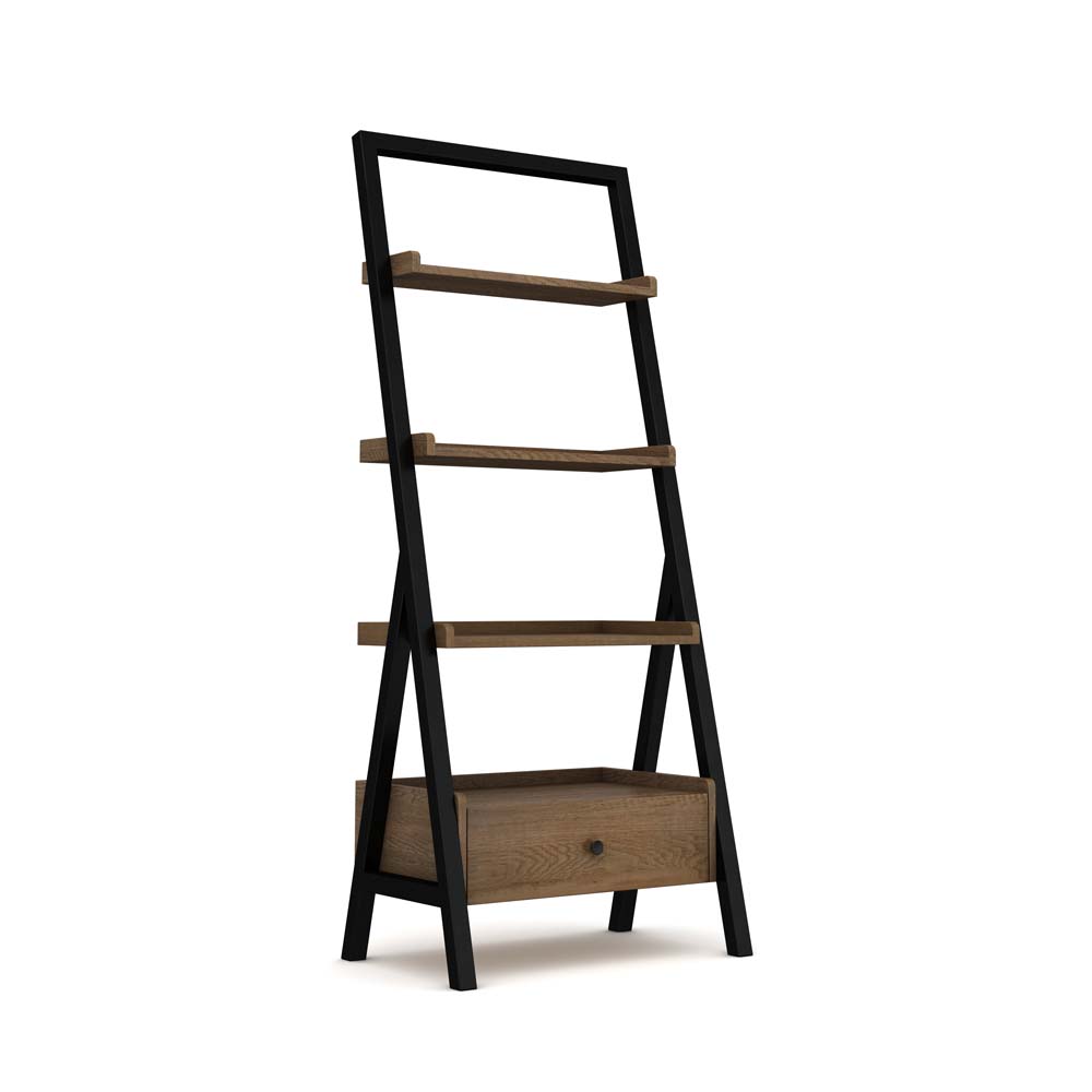 DOCKLANDS OAK Ladder Display Unit | Living & Dining Furniture ...