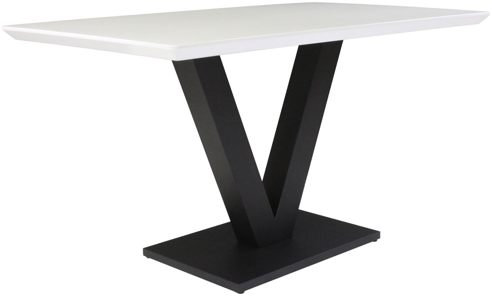 LARSON Dining Table - White Gloss | Living & Dining Furniture | Alexander Ellis