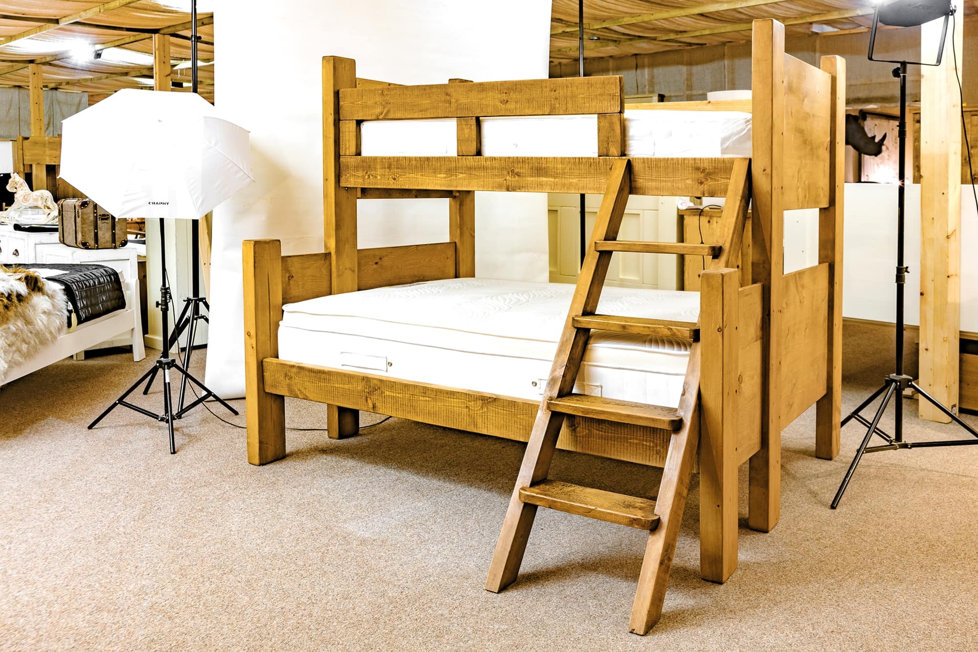 RUSTIC 6' Stocks Bed | Bedroom Furniture | Alexander Ellis