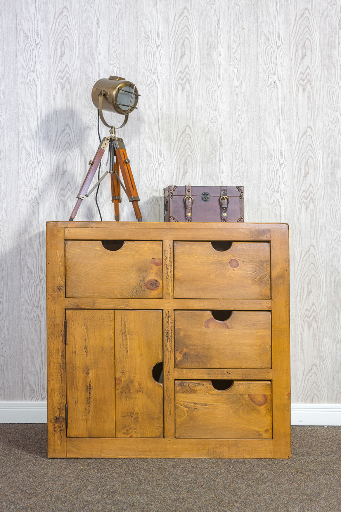 RUSTIC Mojo Sideboard with 1 Door 4 Drawers | Living & Dining Furniture ...