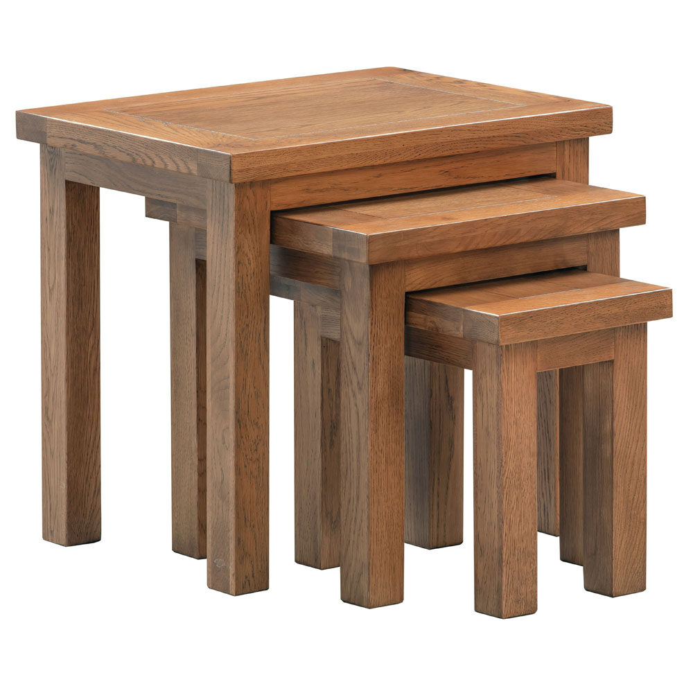 DORCHESTER RUSTIC - Nest of Tables | Living & Dining Furniture ...
