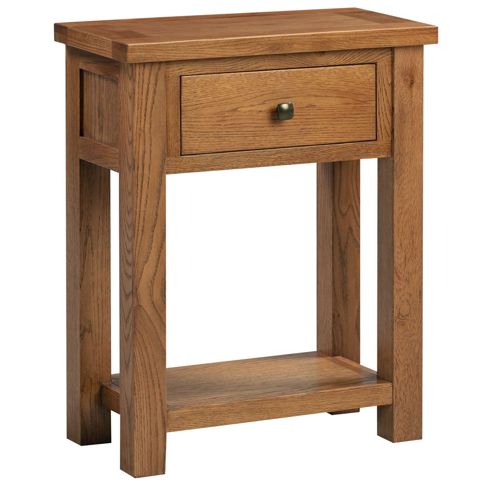 DORCHESTER RUSTIC - 1 Drawer Console Table | Living & Dining Furniture ...