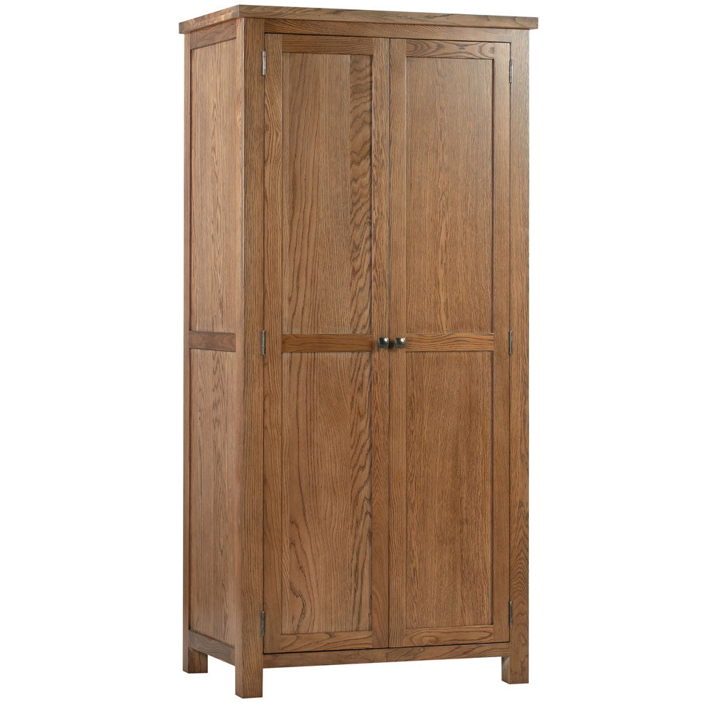 DORCHESTER RUSTIC - All Hanging Double Wardrobe | Bedroom Furniture ...