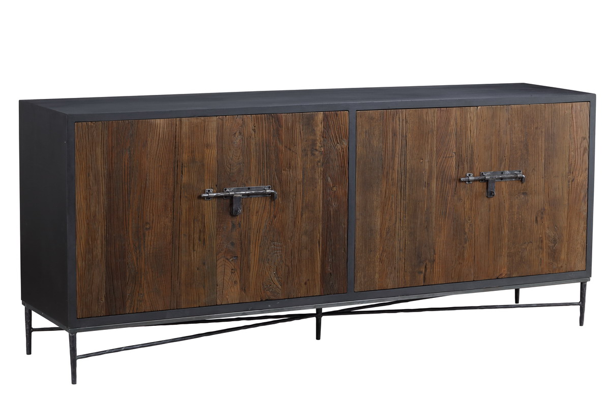 Artisan - Iron and Elm Sideboard | Living & Dining Furniture ...