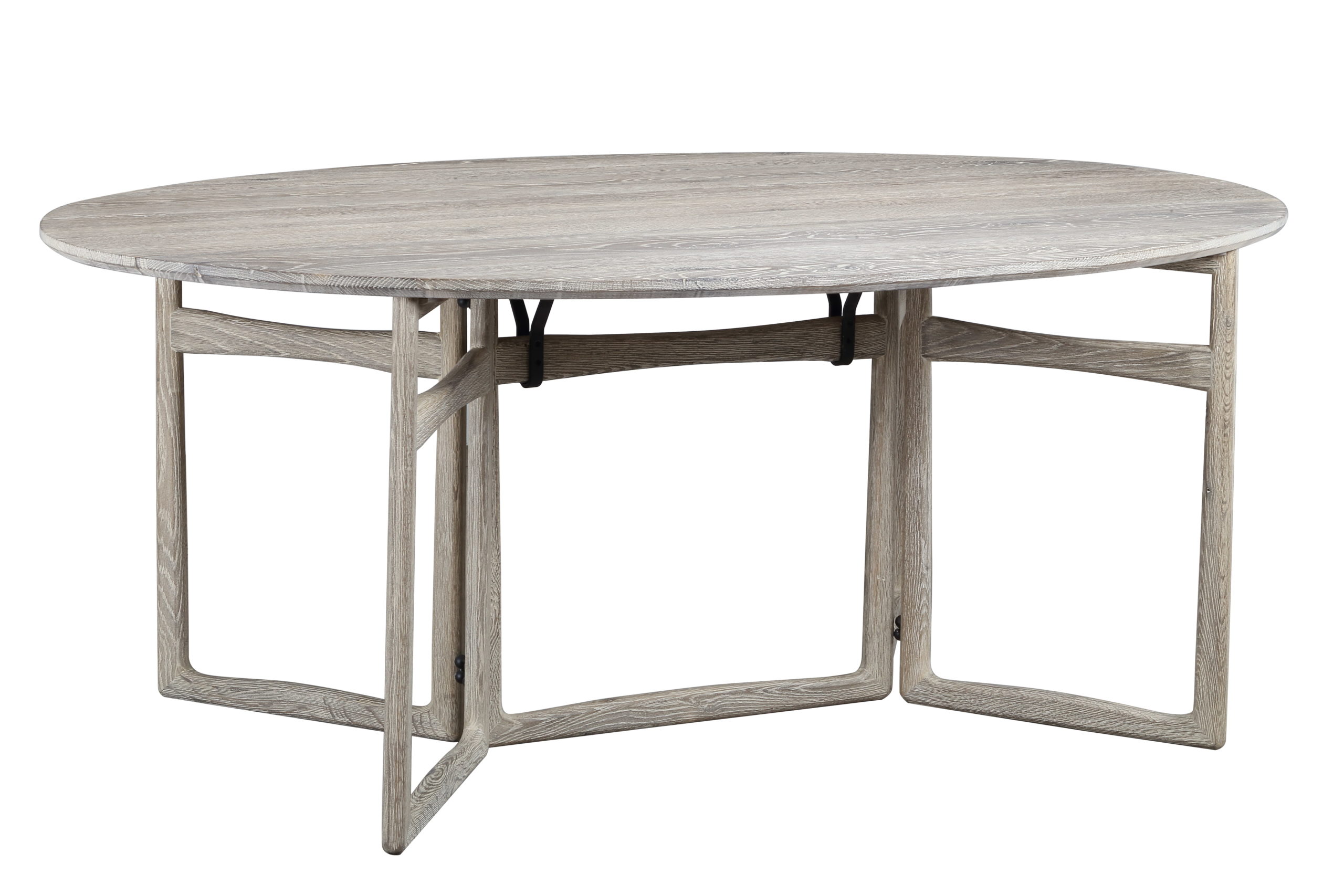 Artisan - Oak and Iron Dining Table | Living & Dining Furniture ...