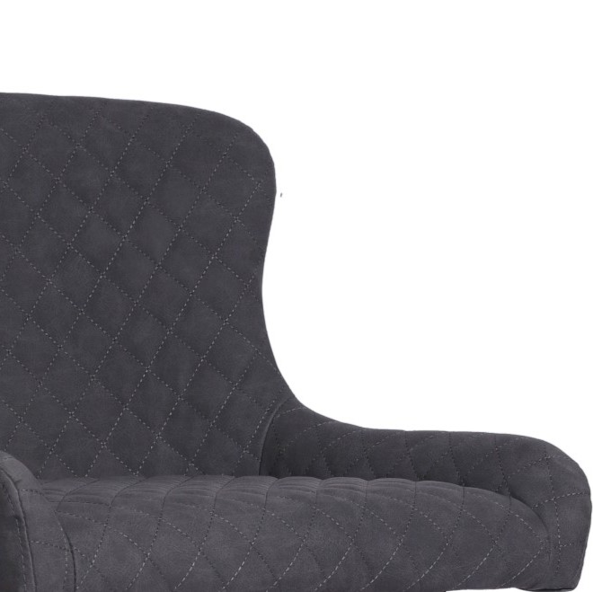 ALPHA Bar Stool - Grey PU | Living & Dining Furniture | Alexander Ellis