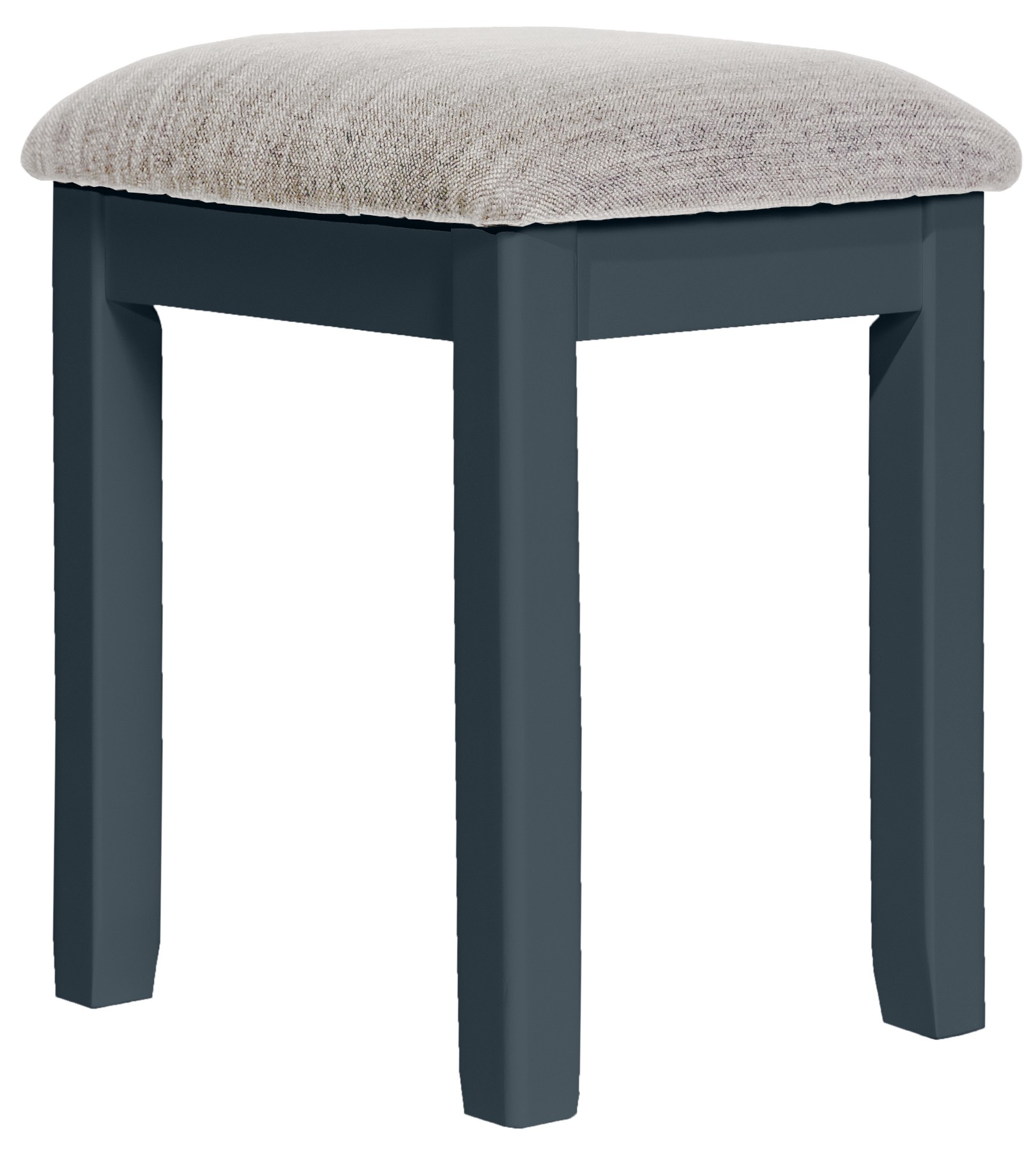 CLASSIC HENLEY Blue Dressing Table Stool | Bedroom Furniture ...