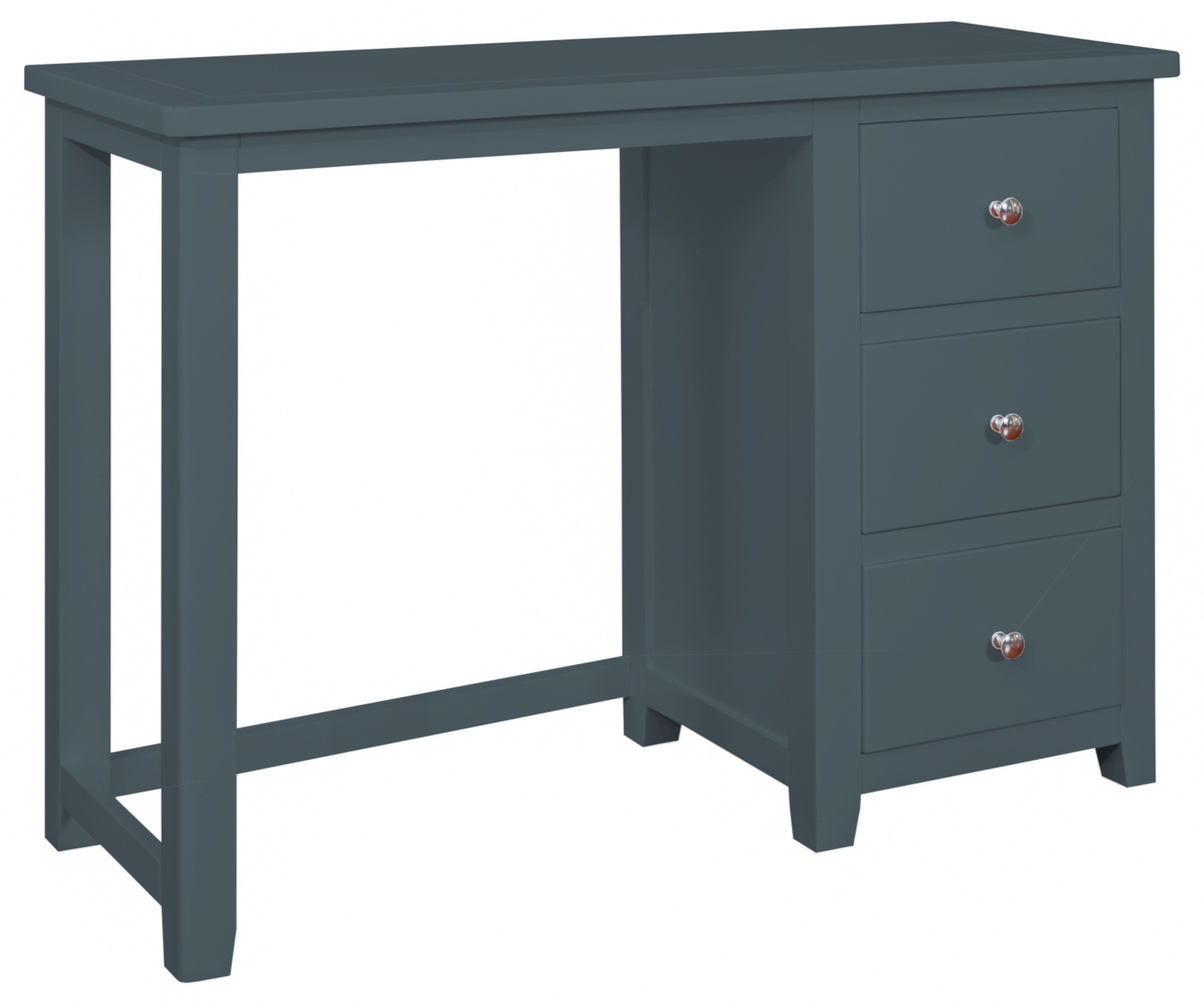 CLASSIC HENLEY Blue Dressing Table | Bedroom Furniture | Alexander Ellis