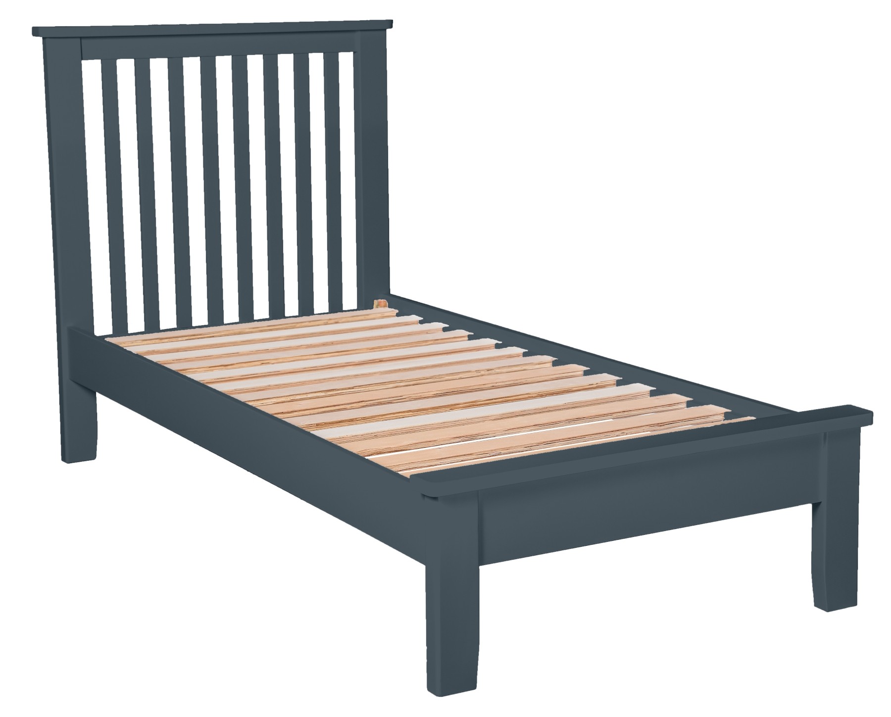 CLASSIC HENLEY Blue 3'0 Single Bed | Bedroom Furniture | Alexander Ellis