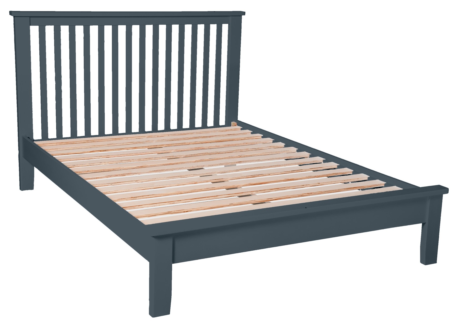 CLASSIC HENLEY Blue 4'6 Double Bed | Bedroom Furniture | Alexander Ellis