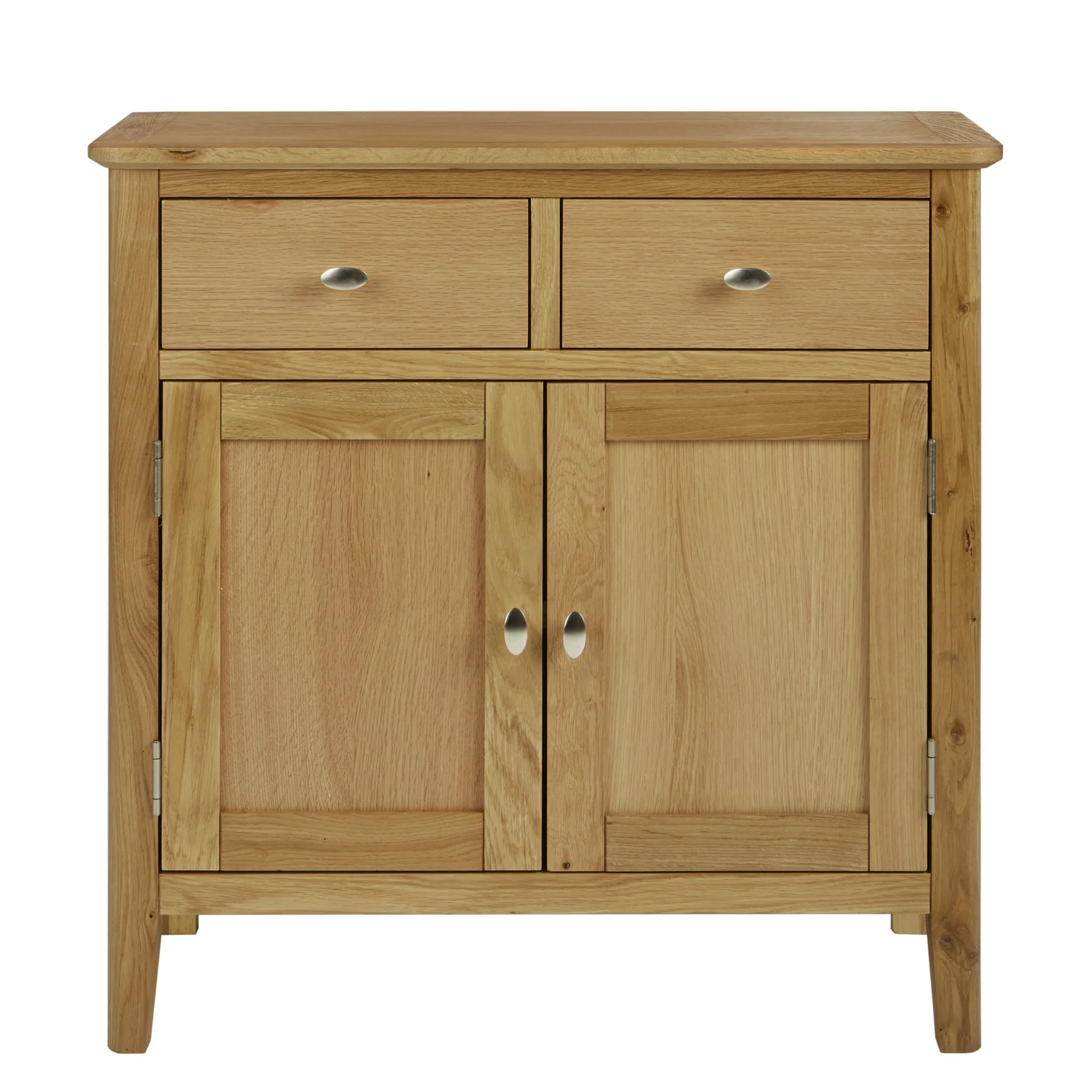 BARI - Oak Compact Sideboard with 2 Doors | Living & Dining Furniture ...