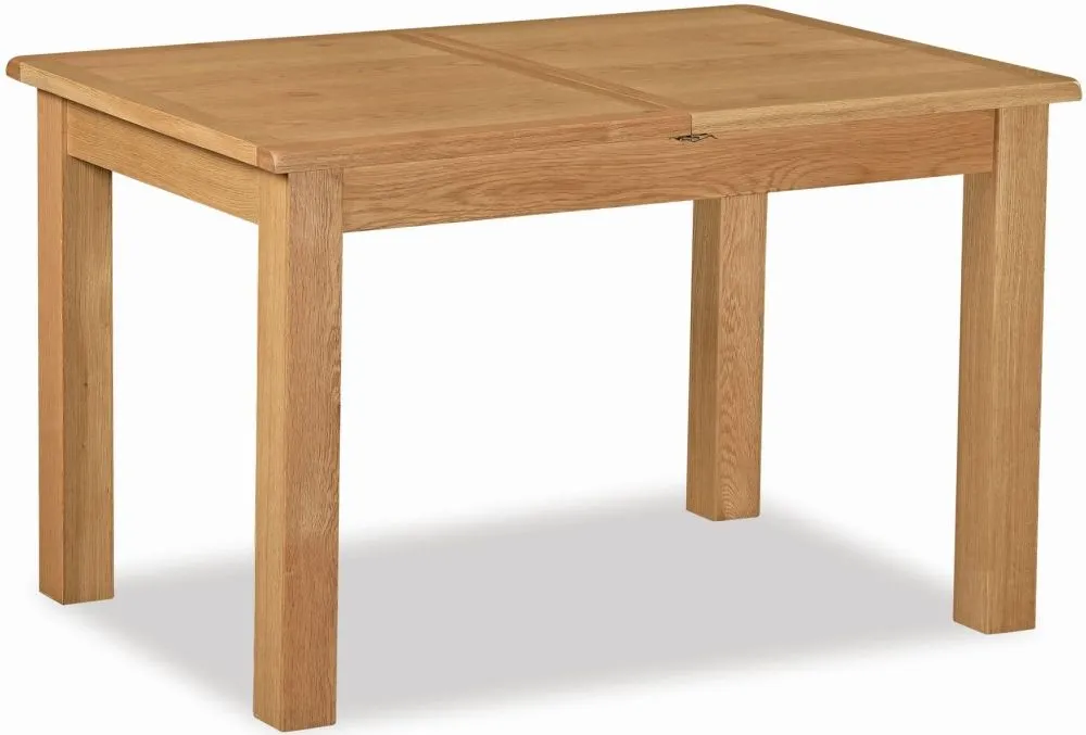 SAN REMO LITE - Natural Oak Dining Table, 120cm-165cm | Living & Dining ...