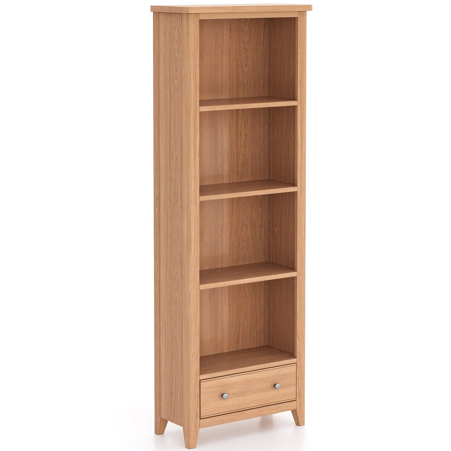 ARLYN OAK - Large Bookcase | Living & Dining Furniture | Alexander Ellis