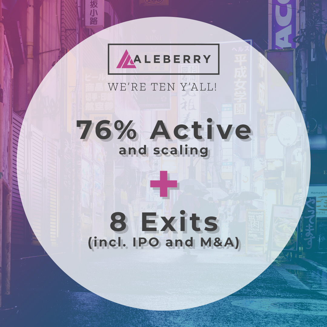 10 Years of Aleberry & Helping Founders Fundraise!