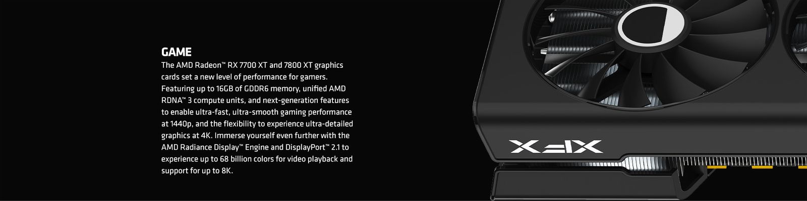 XFX AMD Radeon RX 7000