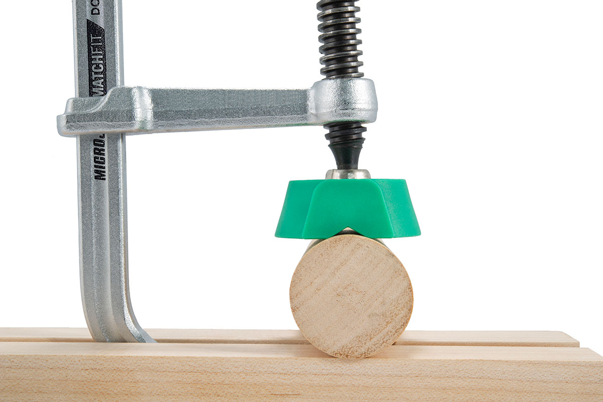 MATCHFIT X-PAD (4-pack) | Clamp in two directions using a single clamp