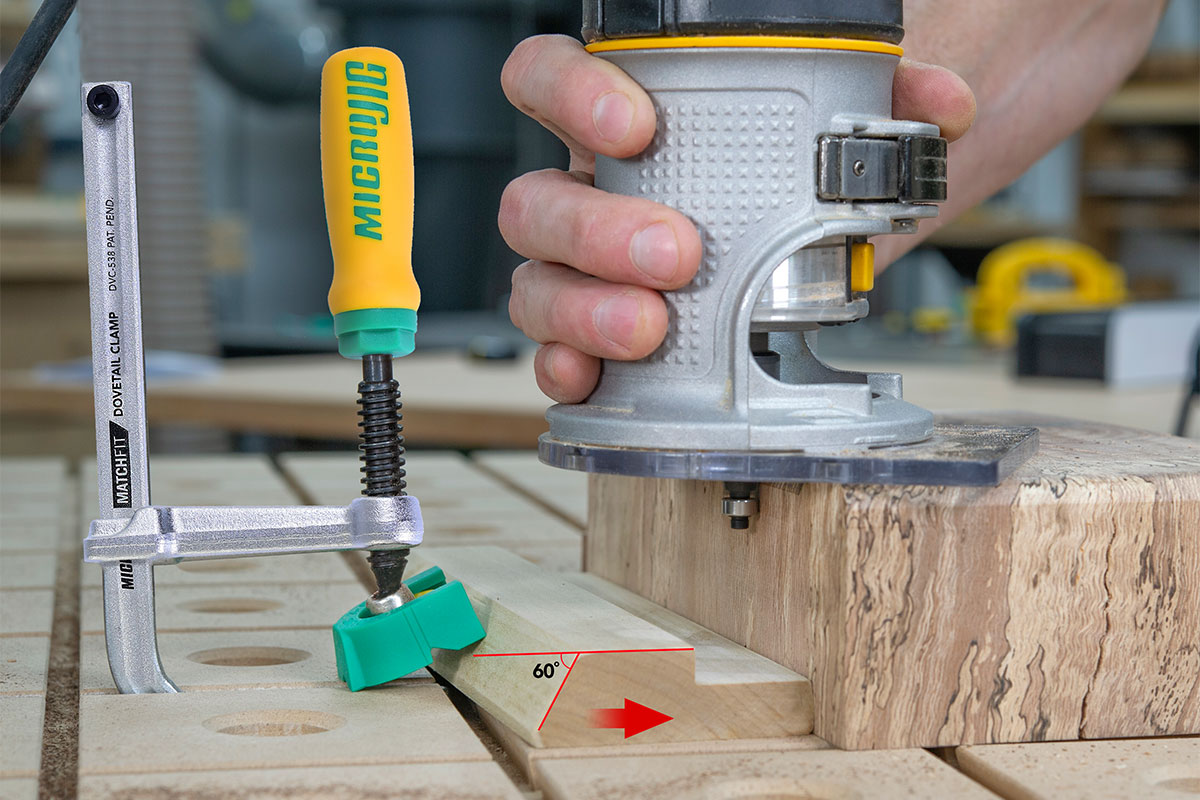 MATCHFIT X-PAD (4-pack) | Clamp in two directions using a single clamp